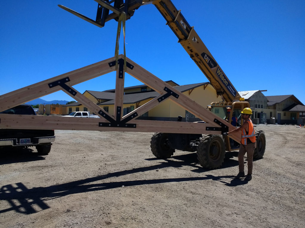 Custom Heavy Timber Trusses | Glulam or Solid Sawn Wood